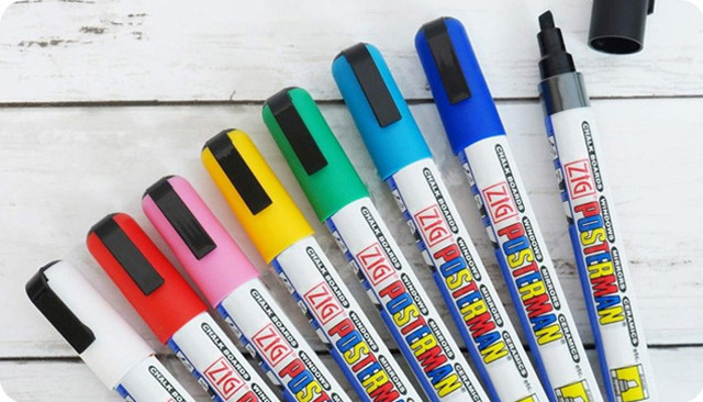 Zig Posterman penne & markører til professionelle